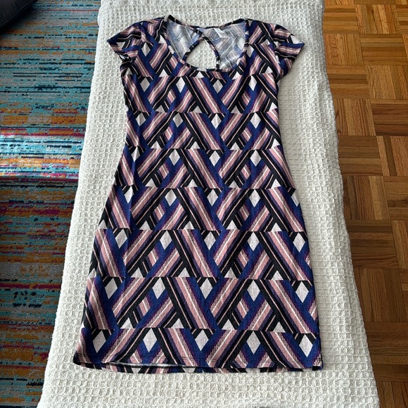 Dresses | Geometric Body Con Dress | Poshmark